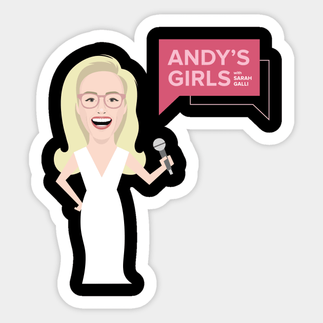 Andys Girls Illustration Andys Girls Sticker Teepublic
